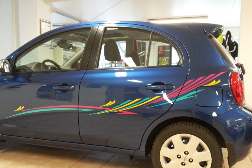 Autofolien als Fahrzeugdekor erster Wahl! - TREND DESIGN - Werbung ...