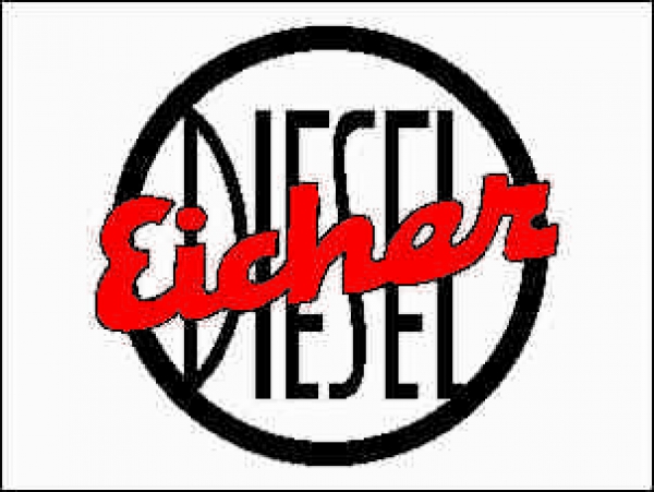 TRENDDESIGN-Shop - Eicher Diesel Traktor Aufkleber